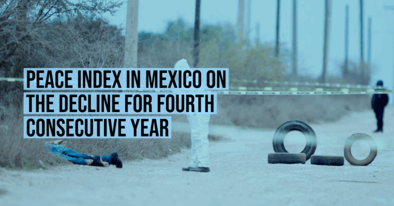 Peace Index in Mexico on the decline for fourth consecutive year ...