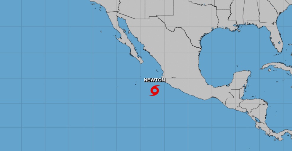 Tropical storm 'Newton' forms in Manzanillo, Colima; heavy rains in ...