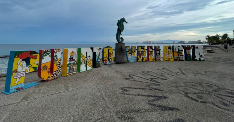Restoration of Iconic Puerto Vallarta Letters Underway with Artistic ...