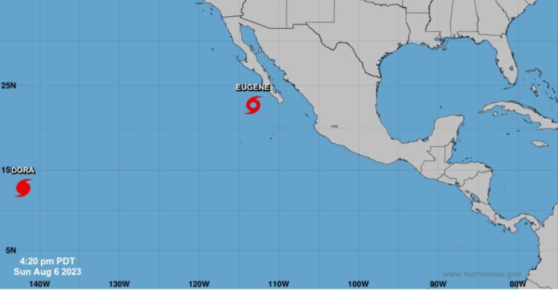 Tropical Storm Eugene Nears Hurricane Strength, Threatening Mexico's ...