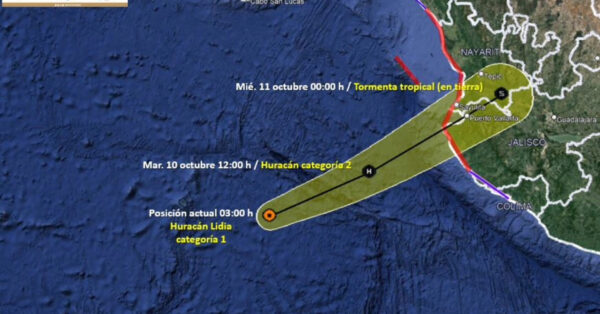 Hurricane Lidia Gears Up for Midnight Landfall in Puerto Vallarta