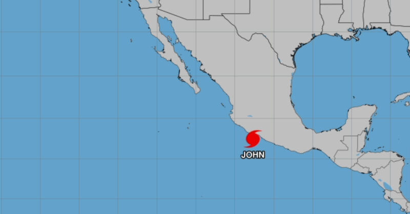 Hurricane John Expected to Bring Heavy Rains and High Waves to Puerto ...