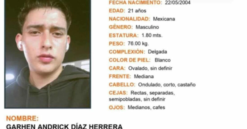 Search for Garhen Andrick Díaz Herrera after Sayulita disappearance