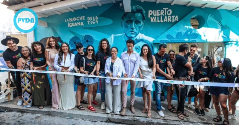 Night of the Iguana mural anchors Vallarta film revival