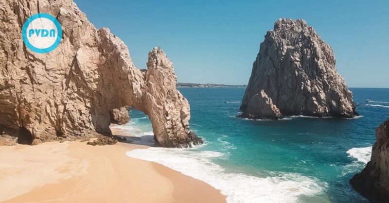 Cabo Arch beach pops up after low tide — authorities warn: don’t walk it