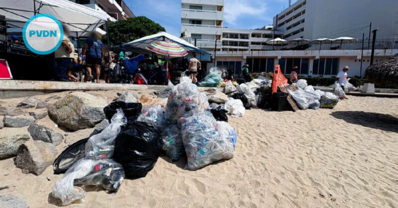 Puerto Vallarta trash fishing pulls 3.55 tons from bay