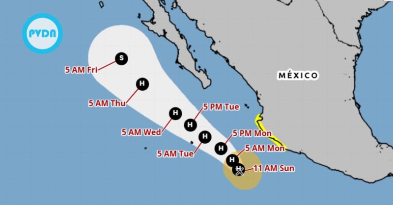 Puerto Vallarta remains under tropical storm watch as Priscilla strengthens